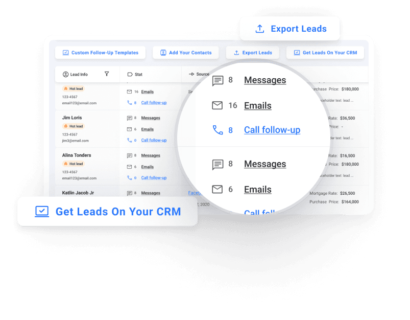AI Powered Leads Follow-Ups | CRM for Real Estate Agents | roomvu