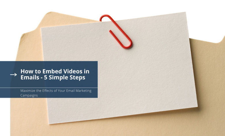 How to Embed Videos in Emails - 5 Simple Steps - roomvu Academy