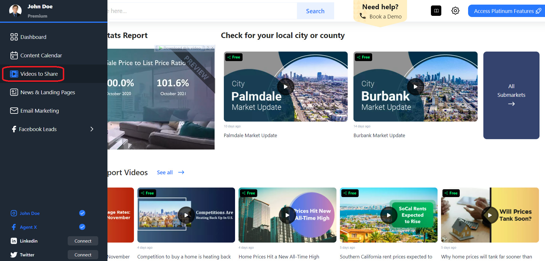 How to Use Your Market Update Video on Instagram - roomvu Academy