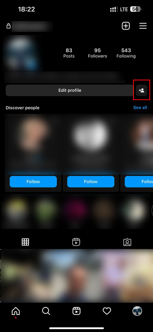 How to Add Your Contacts on Instagram - roomvu Academy