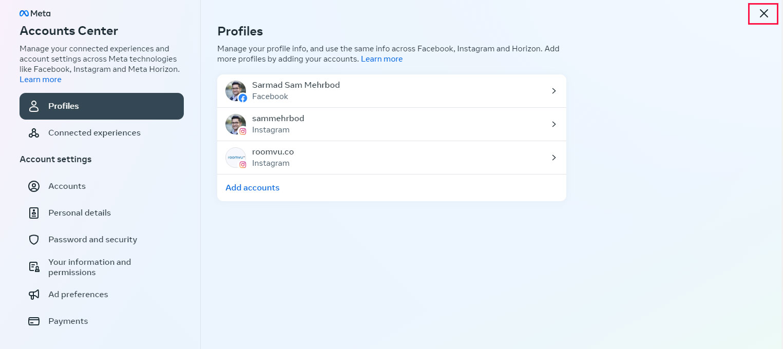 How to Connect Your Instagram Page to Your roomvu Account - roomvu Academy