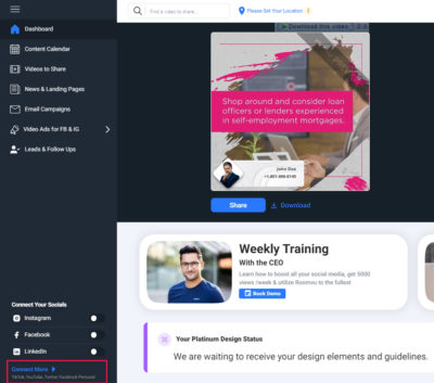 How to Connect Your Instagram Page to Your roomvu Account - roomvu Academy