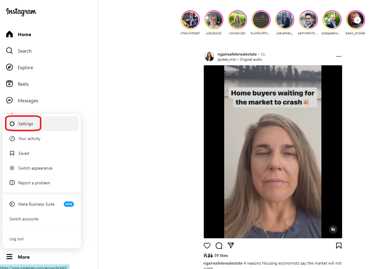 How to Connect Your Instagram Page to Your roomvu Account - roomvu Academy