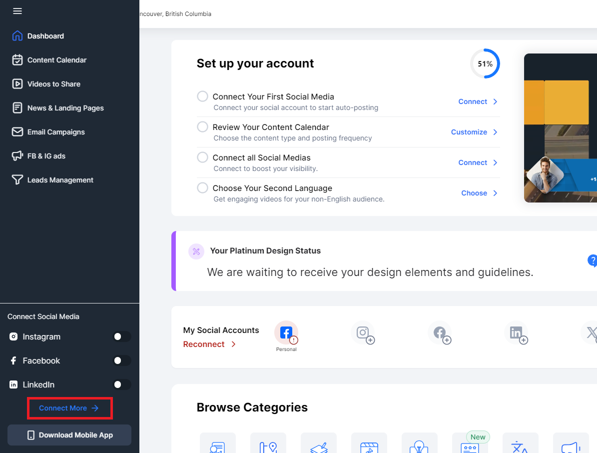 How to Connect Your Instagram Page to Your roomvu Account - roomvu Academy