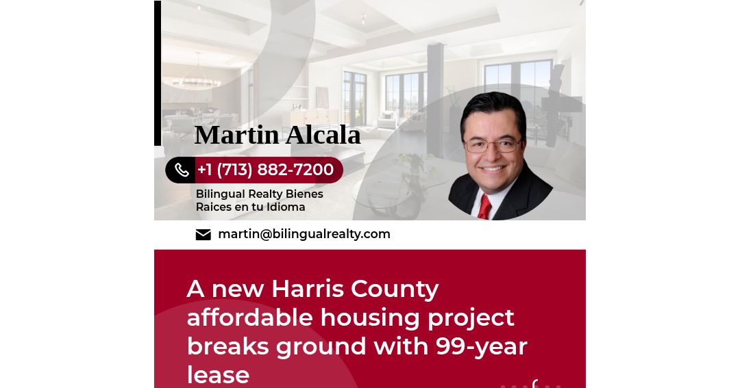 A new Harris County affordable housing project breaks ground with 99 ...
