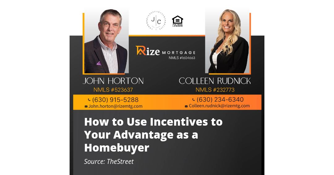 How to Use Incentives to Your Advantage as a Homebuyer
