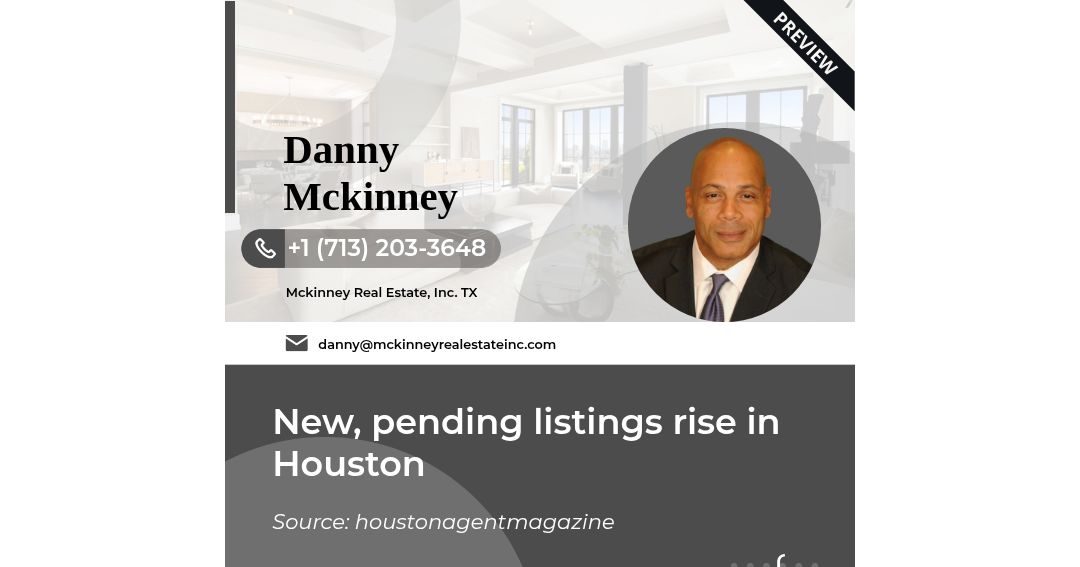 New, pending listings rise in Houston