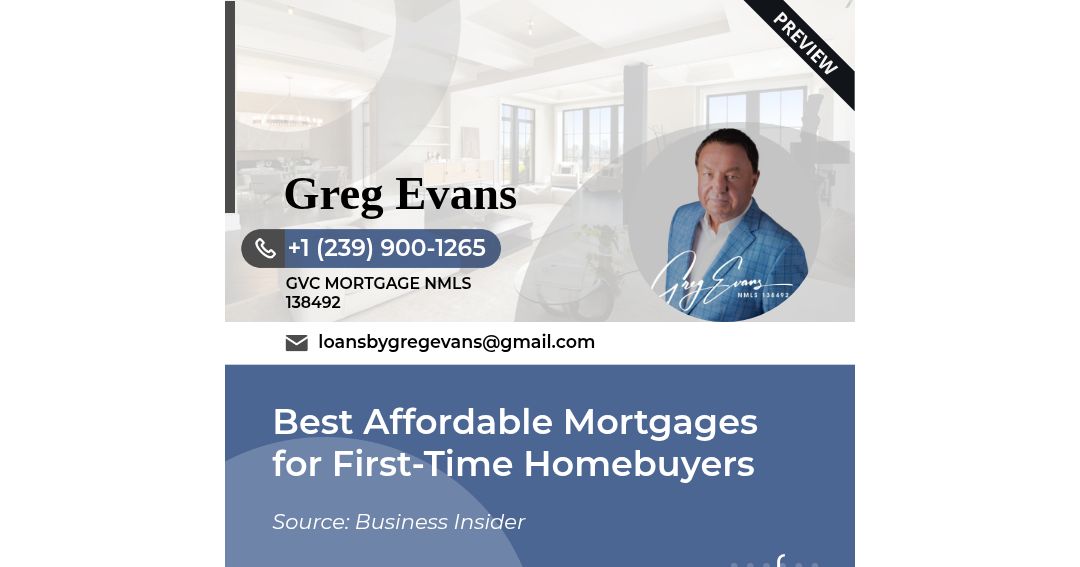 Best Affordable Mortgages for First-Time Homebuyers